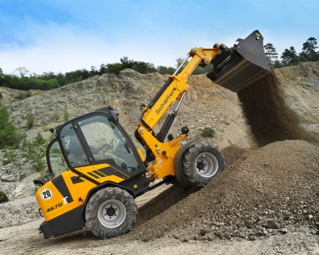 Schäffer 4670 T | Material handling loaders for all needs