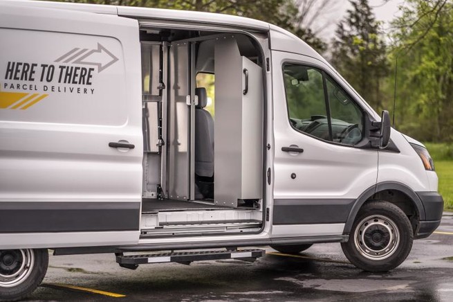 Sliding Door Partitions in Connecticut | CT Truck & Van