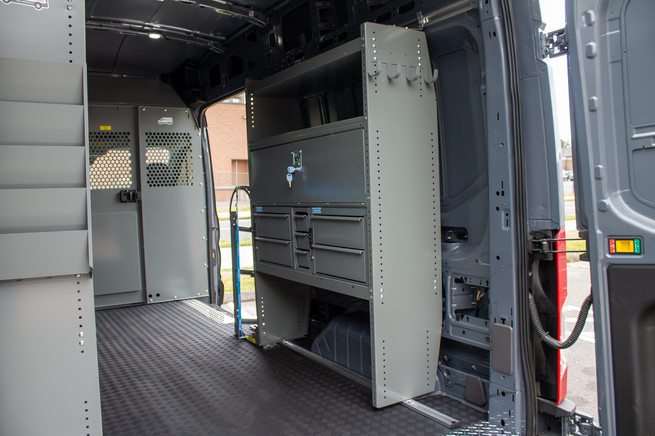 HVAC & Mechanical Van Interiors in Connecticut | CT Truck & Van